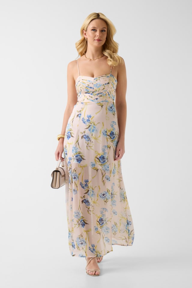 GUESS® Chiffon maxi dress Women