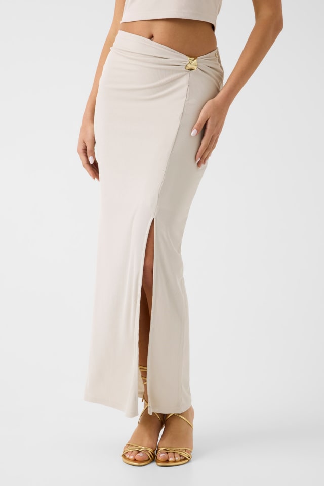 GUESS® Saia lápis drapeada Mulher