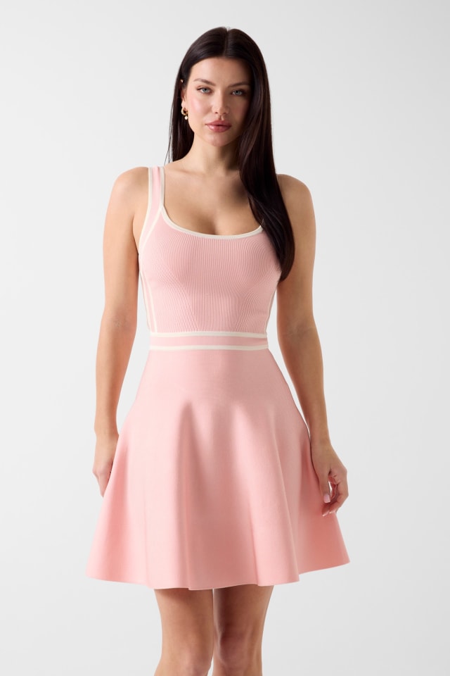 GUESS® Viscose-blend mini dress Women