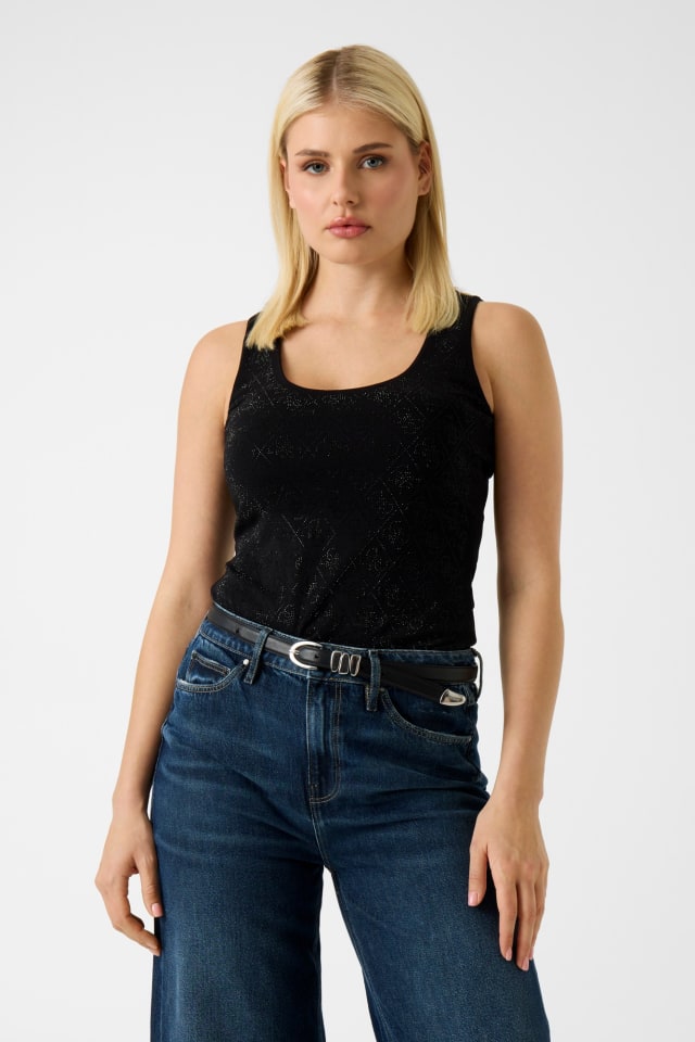 GUESS® Top z logo Kobieta