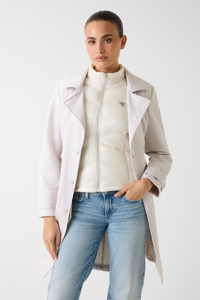 GUESS® Gabardina dos en uno