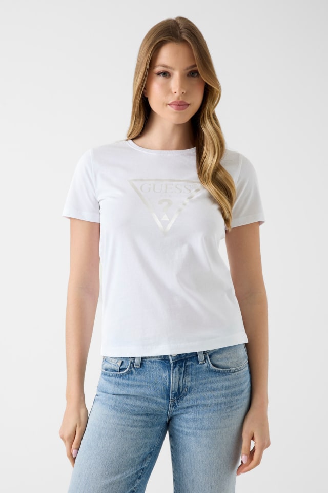 GUESS® Printed logo t-shirt Women