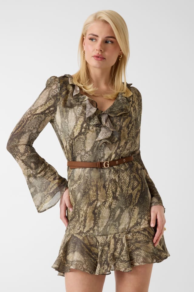 GUESS® Mini com cinto dress Mulher