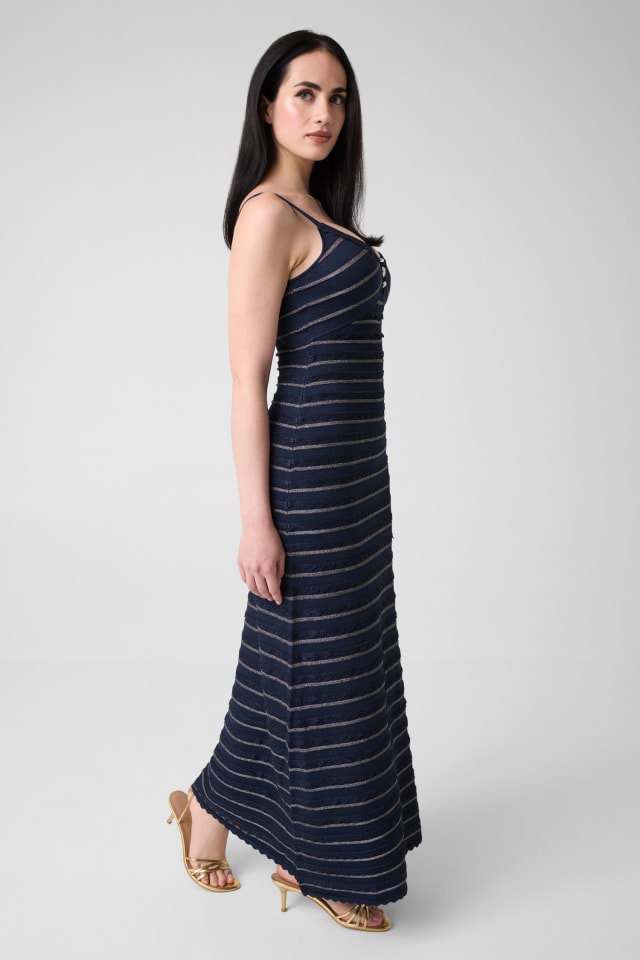 GUESS® Lurex long dress Women