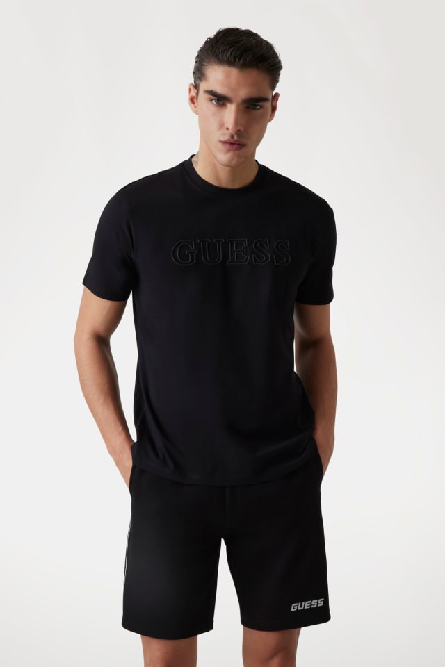 GUESS® Printed logo T-shirt Men