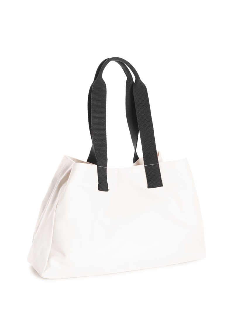 Canvas Beach Tote | GUESS Factory