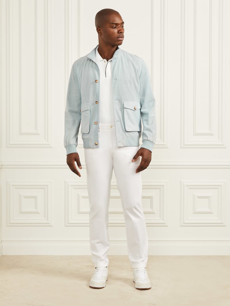 Suede Flight Jacket | GUESS Suede Flight Jacket | GUESS