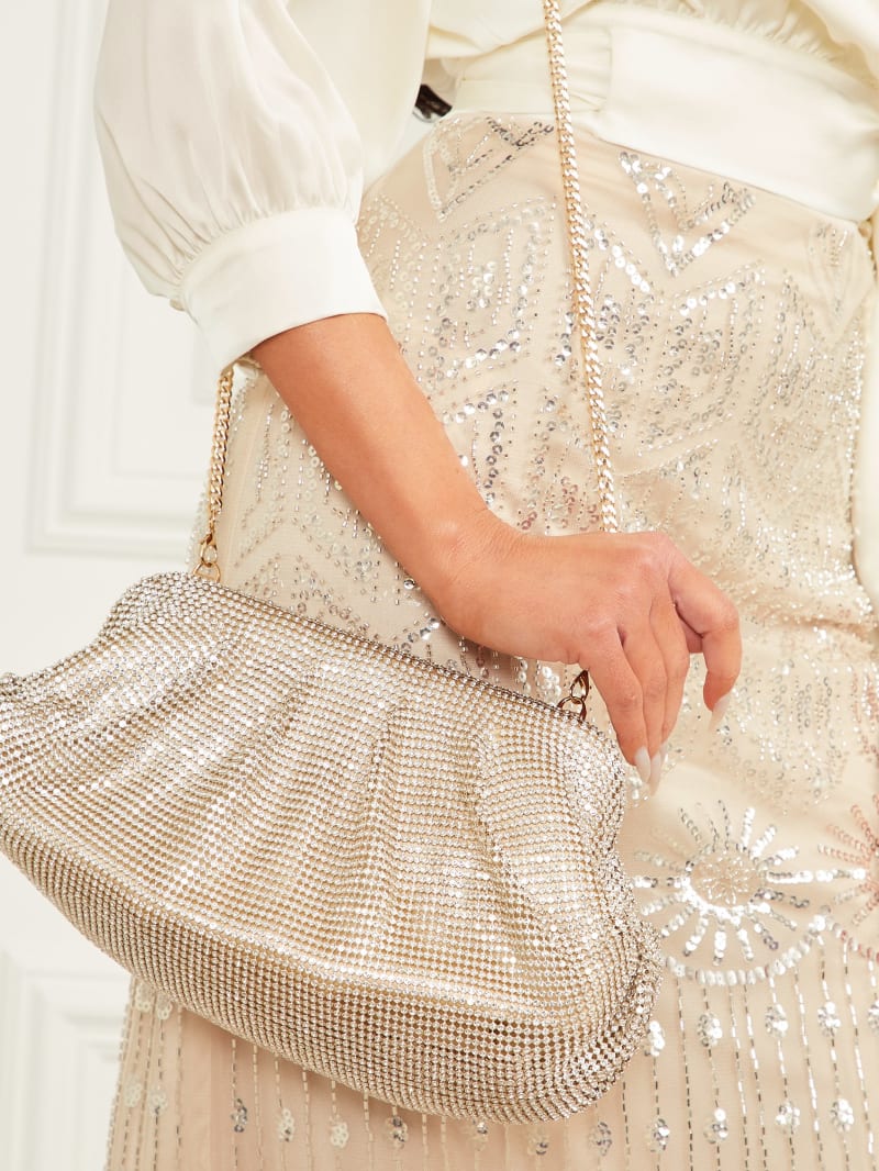 Sara Rhinestone Clutch | GUESS