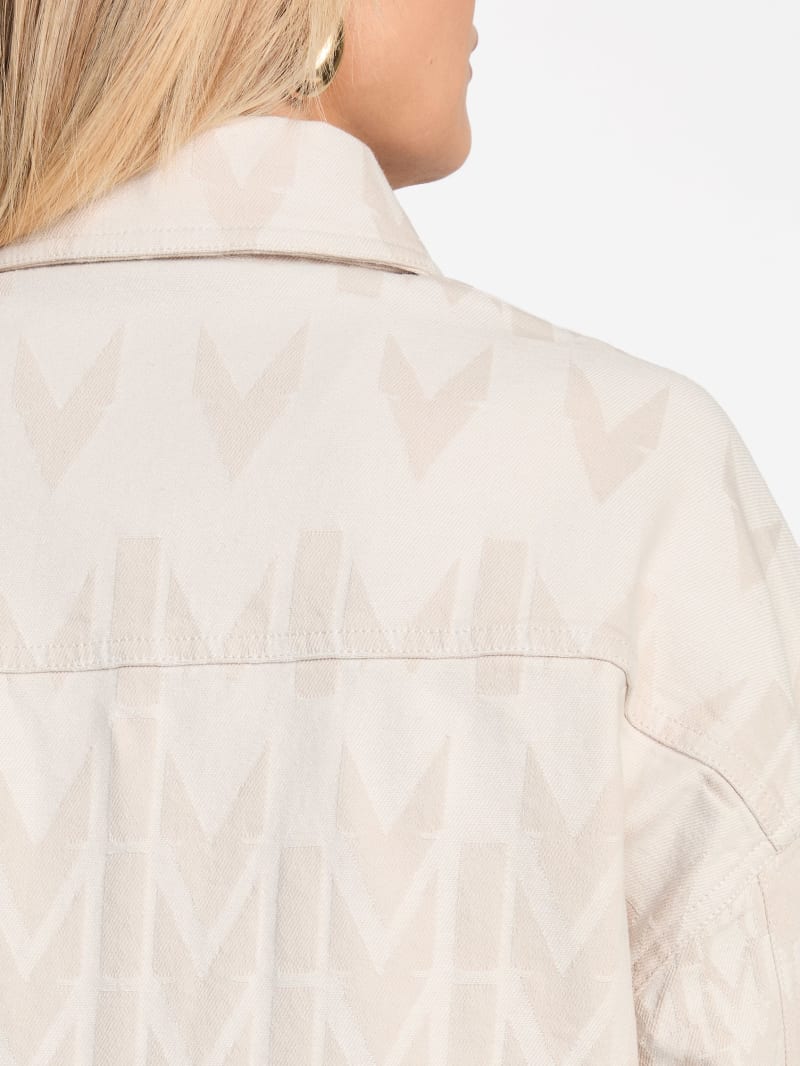 Sarah Monogram Denim Jacket | Marciano