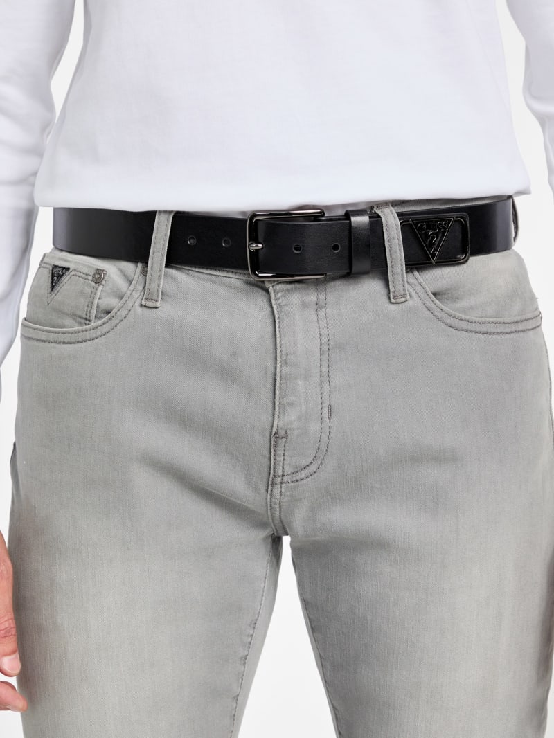 Cole Lazercut Button Belt | GUESS Factory