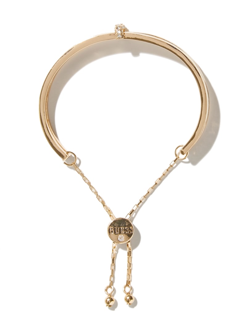 Gold-Tone Bangle Slider Bracelet | GUESS
