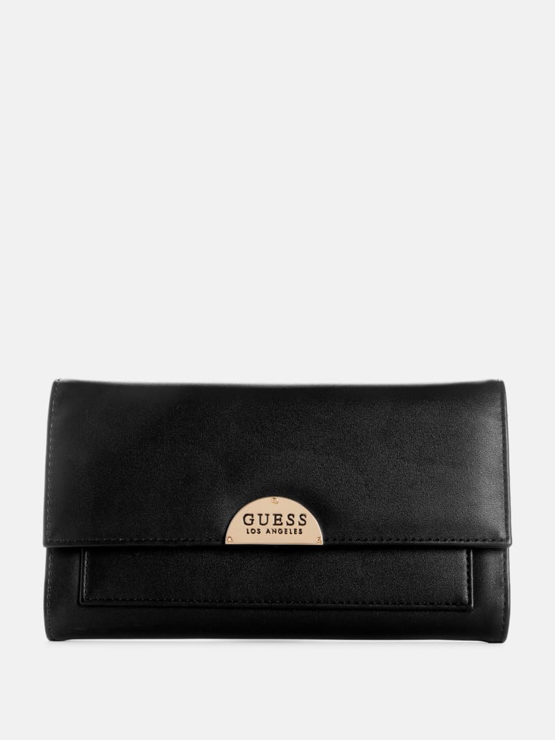 Vinna Foldover Clutch Wallet | GUESS Factory Ca