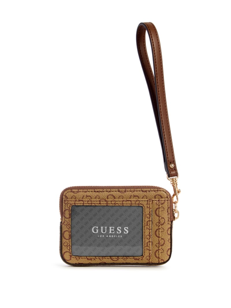 Beryln Logo Card Case Wristlet | GUESS Factory