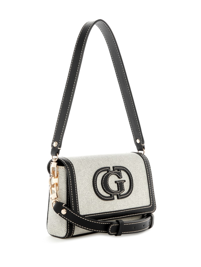 Sebina Canvas Fold Over Shoulder Bag Guess Canada