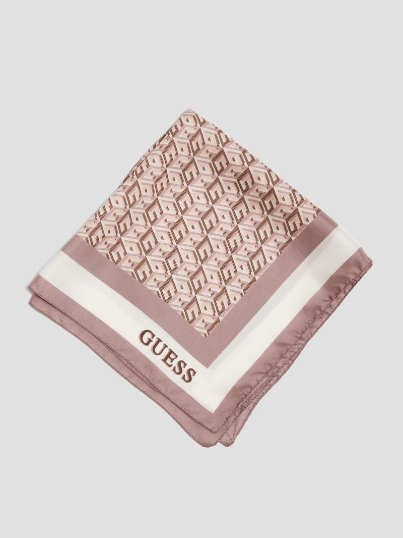 G Cube Silk Scarf | GUESS