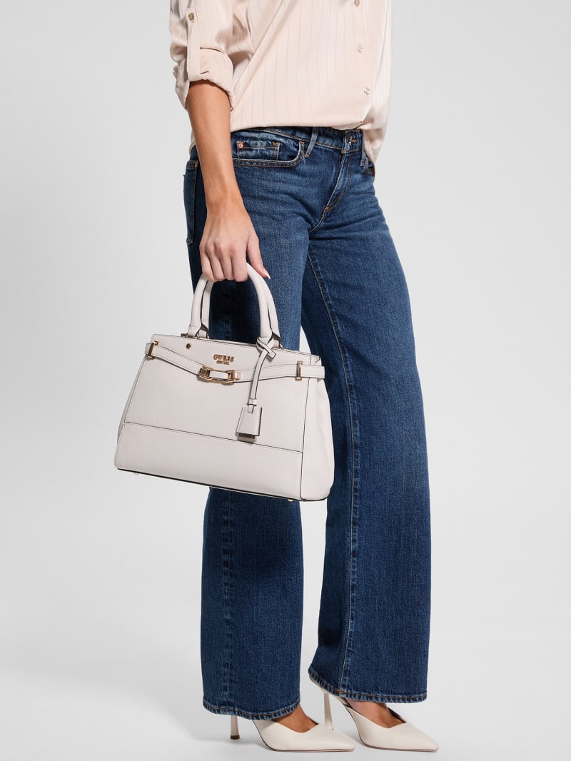 Silvye Luxury Satchel | GUESS Canada