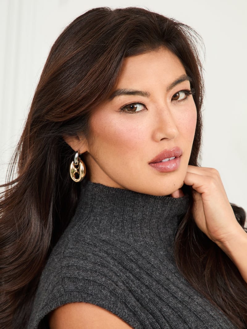 Jane Two-Tone Earring | Marciano