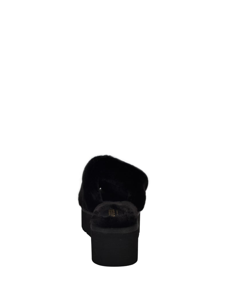 Alista Faux-Fur Platform Slide Sandals | GUESS Factory