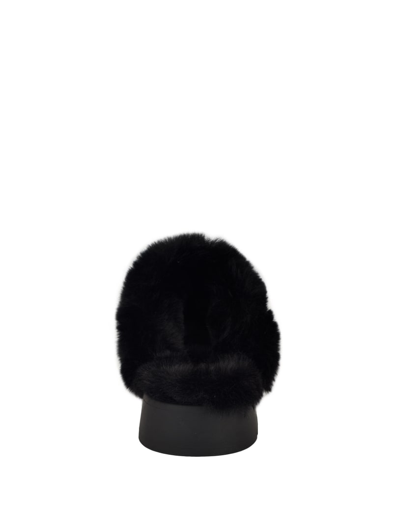 Dashie Charm Shearling Slippers | GUESS Factory Ca