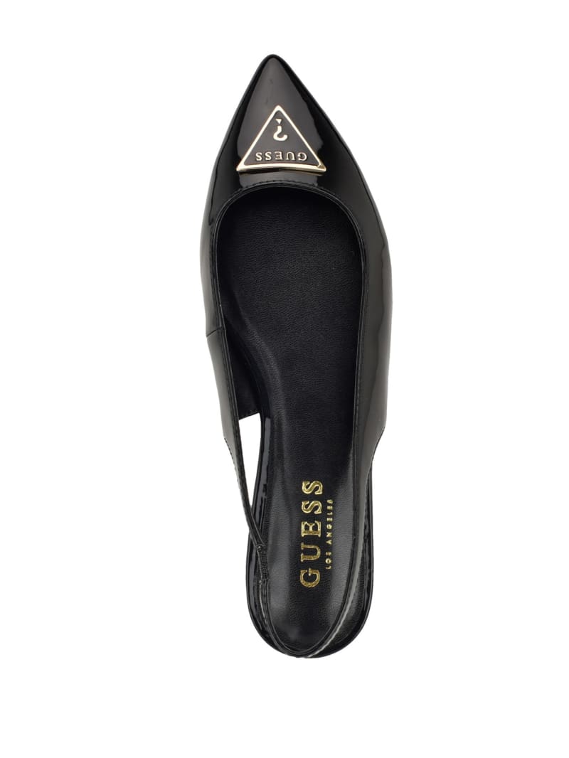 Ezras Pointed Sling Flats | GUESS Factory Ca