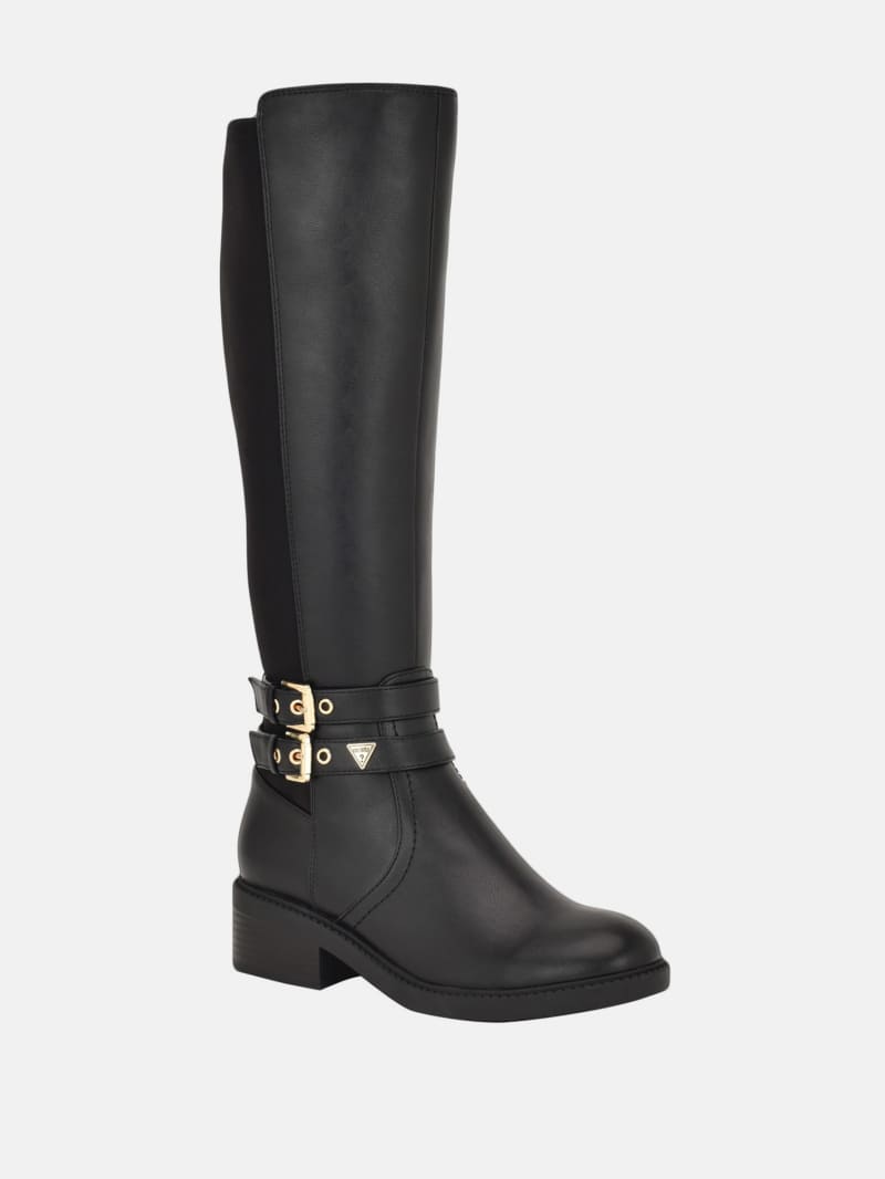 Partha Tall Riding Boots | GUESS Factory Ca