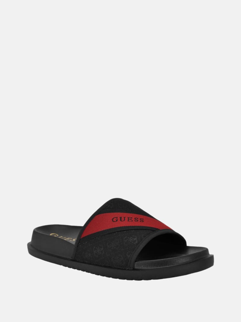 GUESS® Vellden Jacquard Quattro G Slides