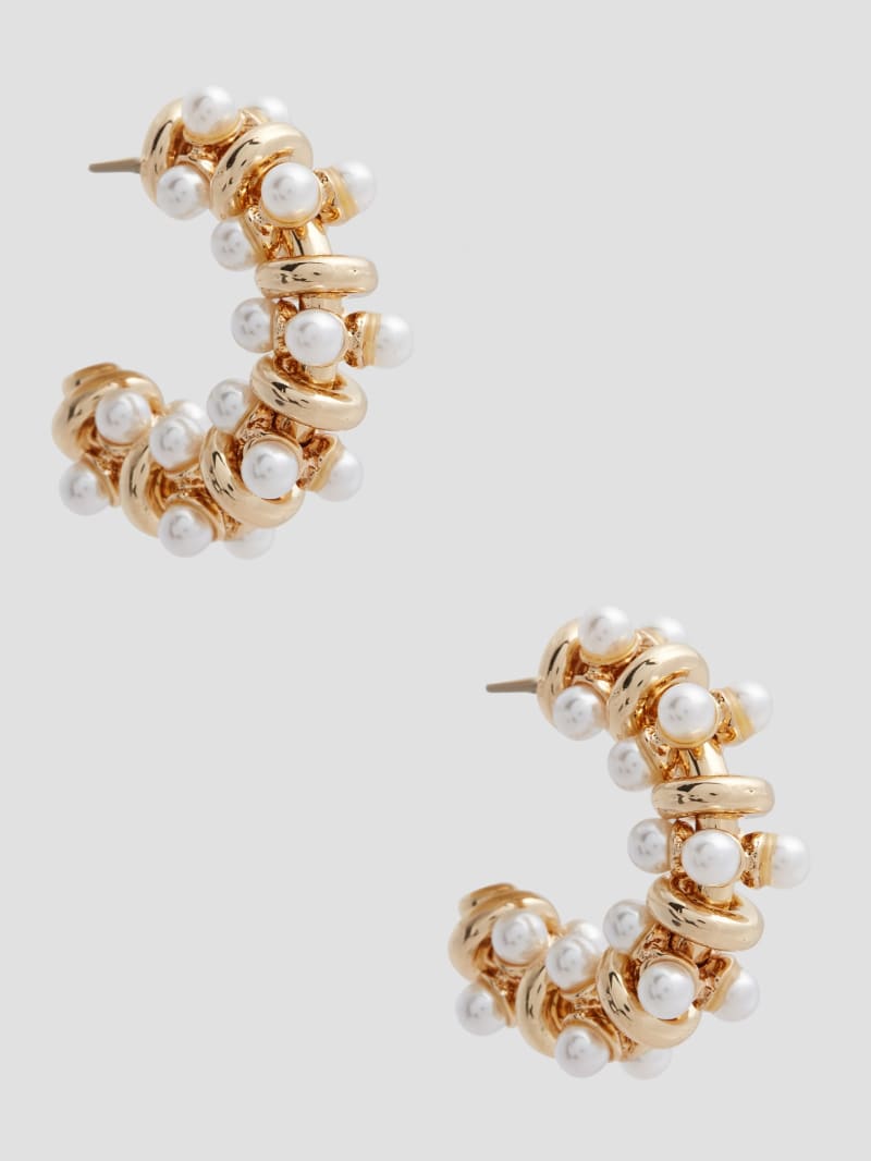 Guess hoop earrings store