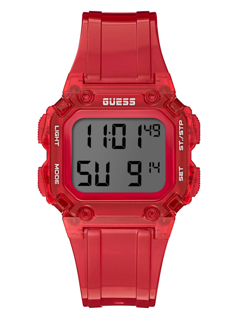 Guess Stealth Red Digital Watch - GW0270G2-MULTI