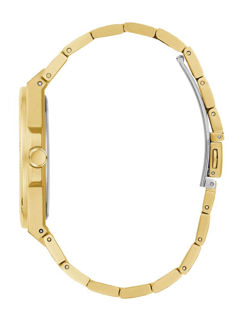 Guess Perspective Gold-Tone and Black Analog Watch - GW0276G2-MULTI