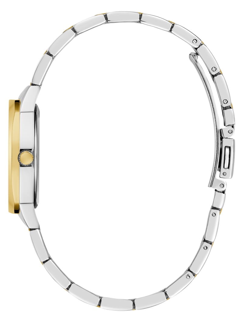 Two-Tone Analog Watch | GUESS Canada