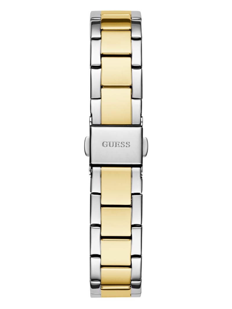 Two-Tone Analog Watch | GUESS Canada