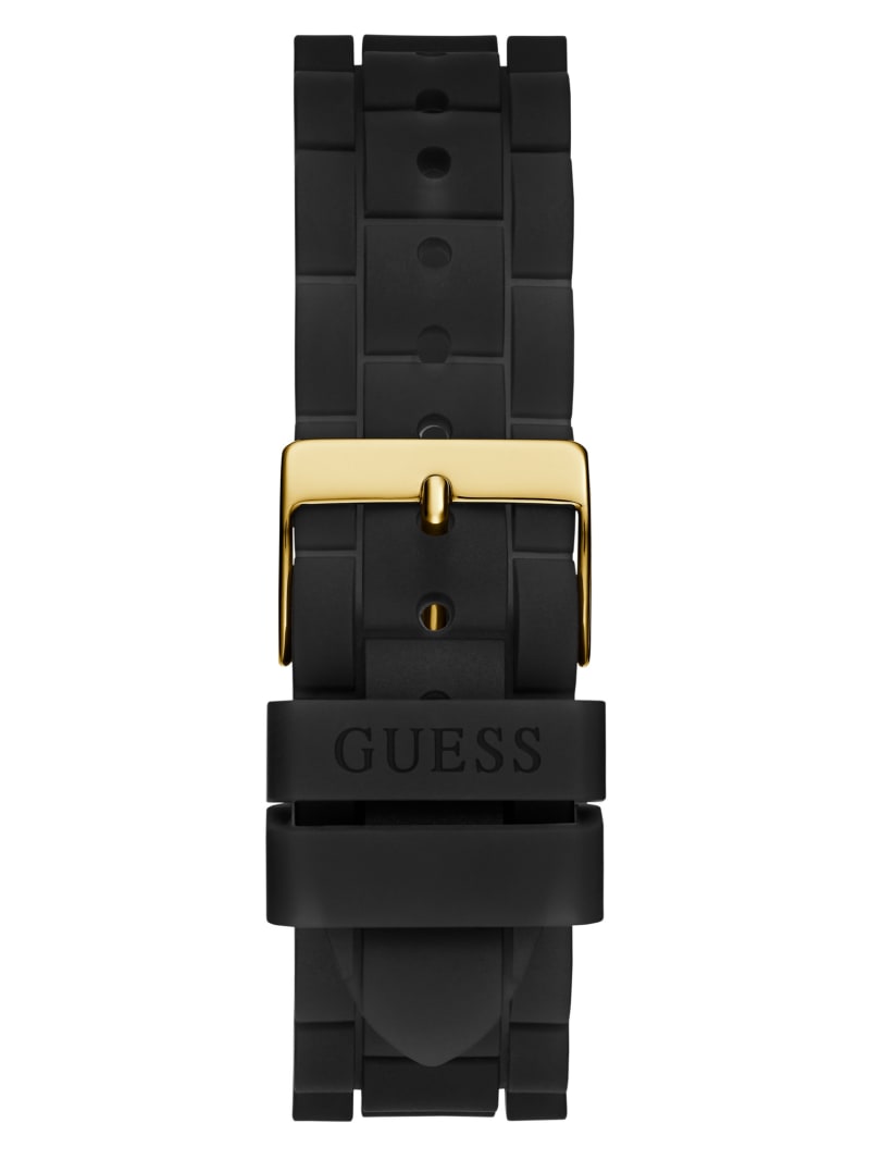 Gold-Tone and Clear Multifunction Watch | GUESS