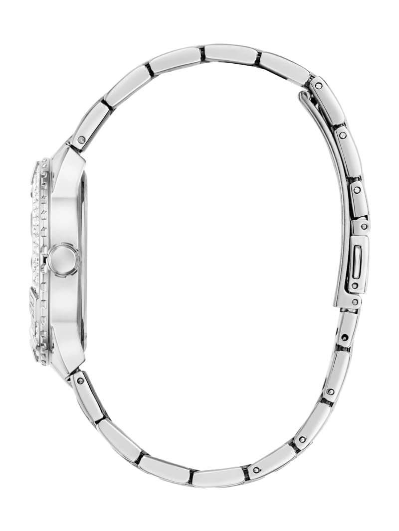 Silver-Tone Analog Watch | GUESS Canada