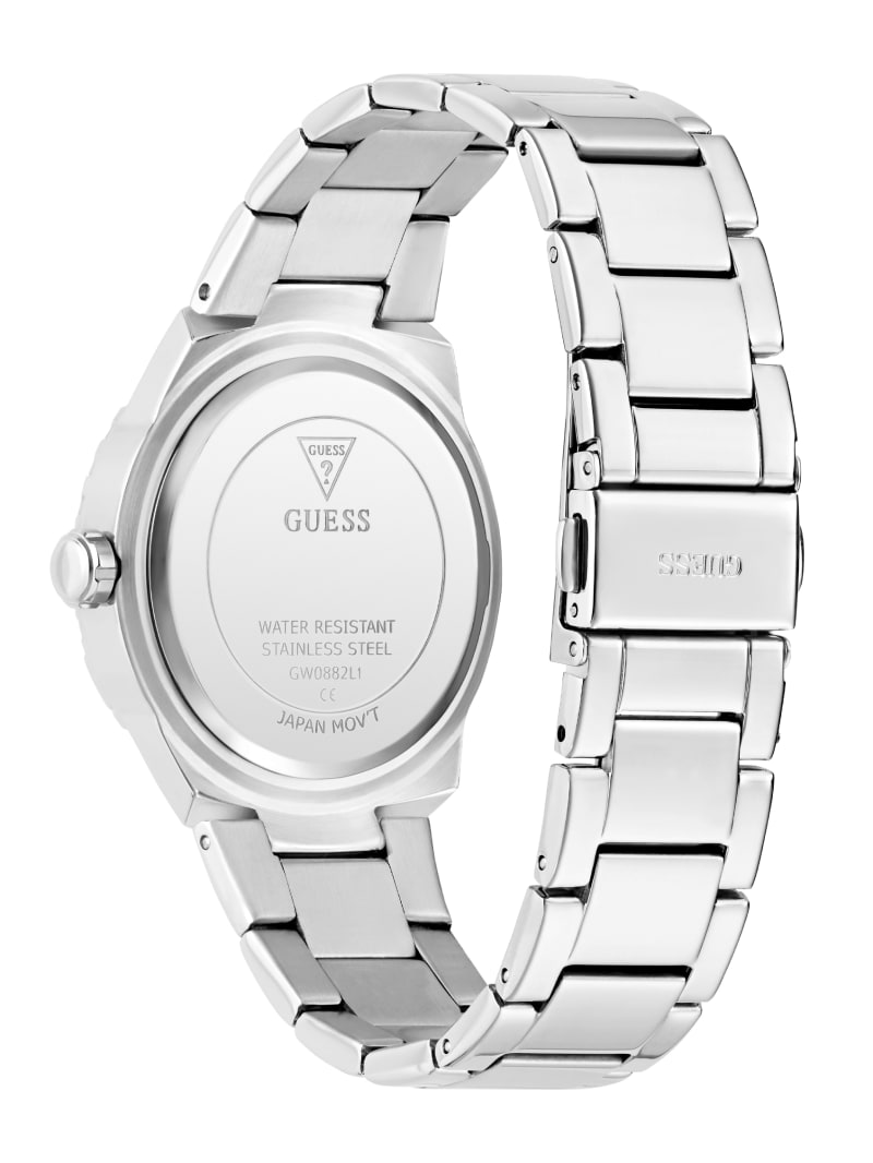 Silver-Tone Analog Watch | GUESS