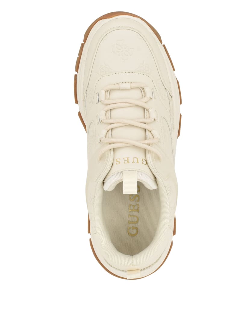 Bisun Signature Peony Sneakers | GUESS Canada