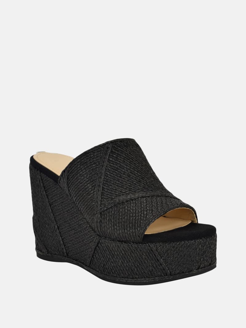 black wedges platform