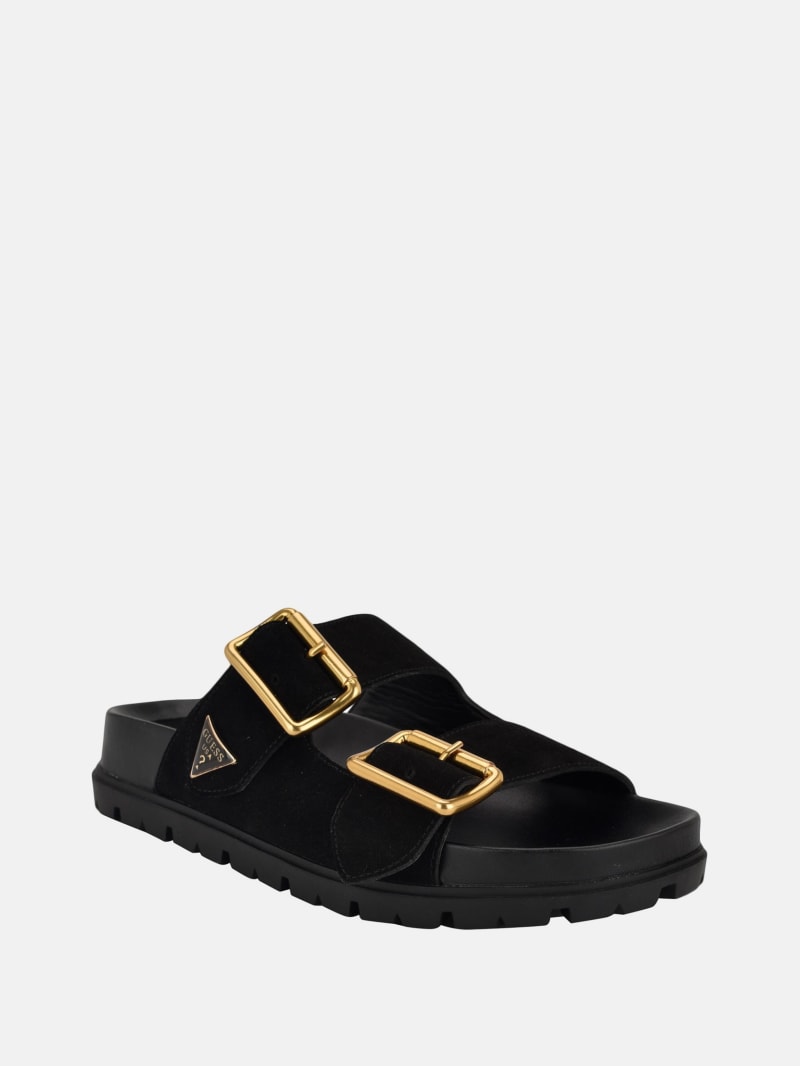 GUESS® Fasten Suede Sandals
