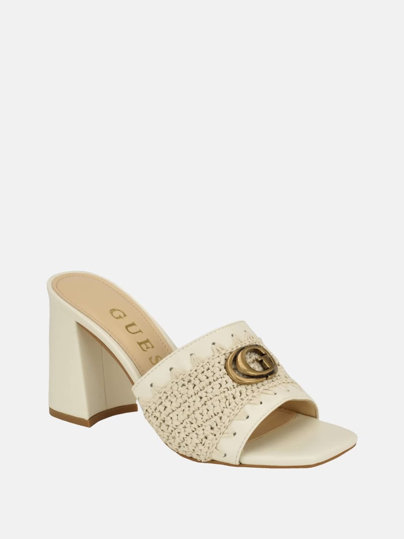 Gellian Woven Mules | GUESS