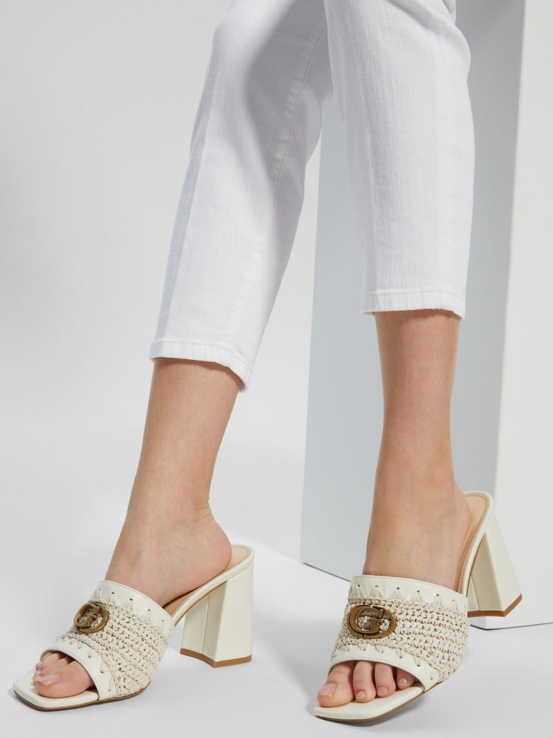 Gellian Woven Mules | GUESS