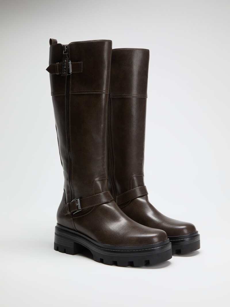 GUESS® Lynnie Knee-High Lug Boots