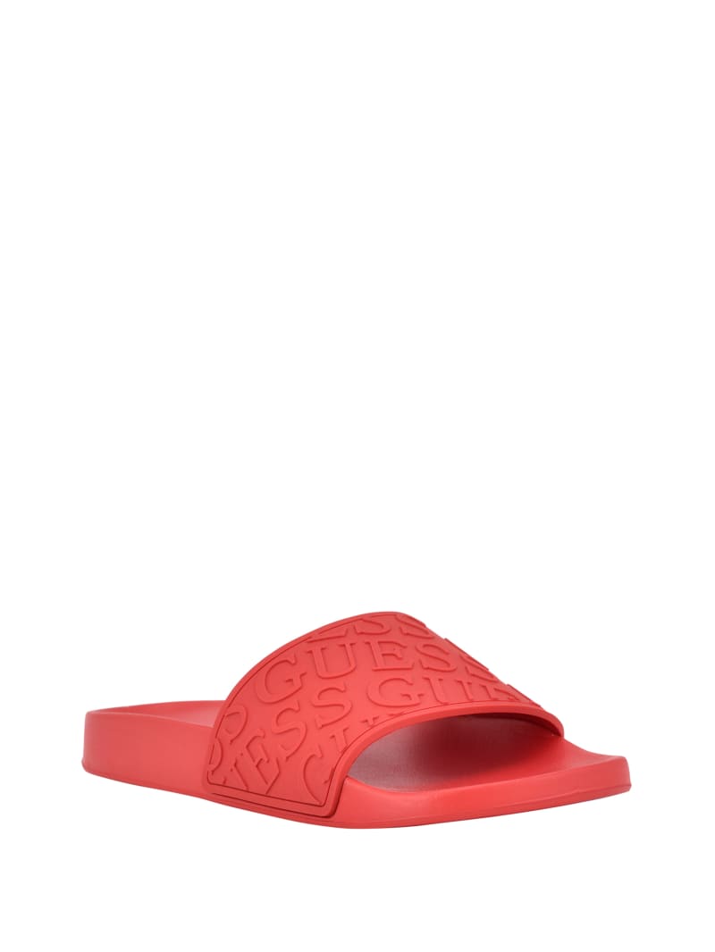 Guess Shocker Logo Pool Slide - GWSHOCKER-MRES