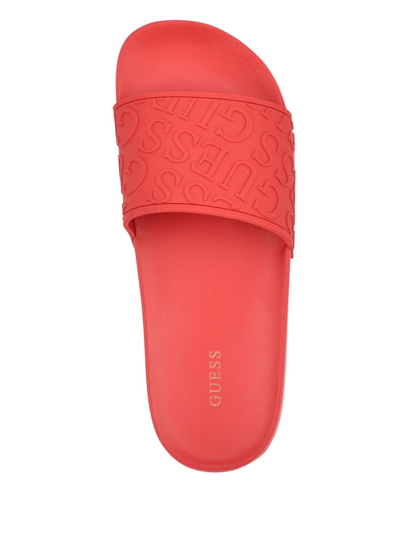Guess Shocker Logo Pool Slide - GWSHOCKER-MRES