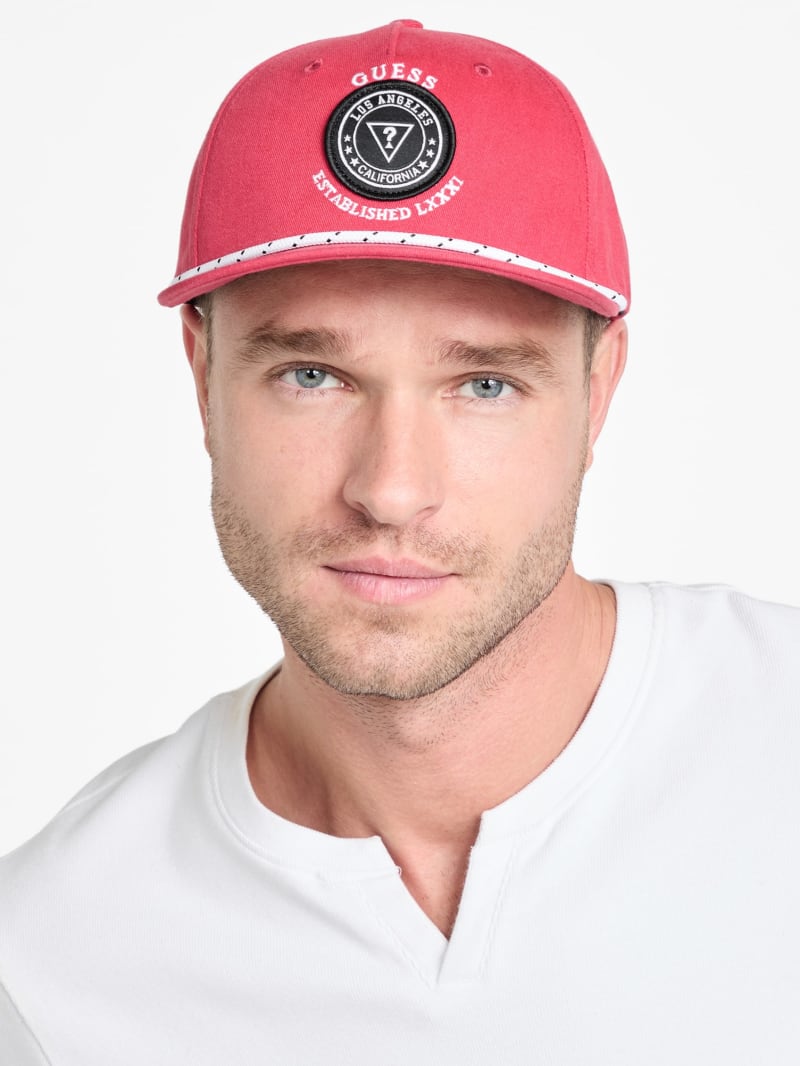 Logo Patch Baseball Hat | GUESS Factory