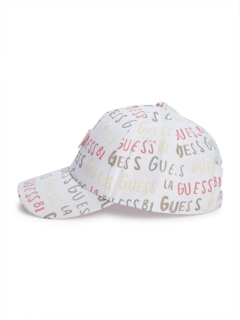 Graffiti Logo Baseball Hat | GUESS Factory