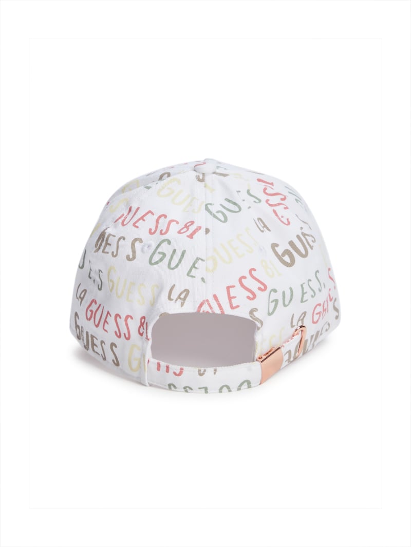 Graffiti Logo Baseball Hat | GUESS Factory