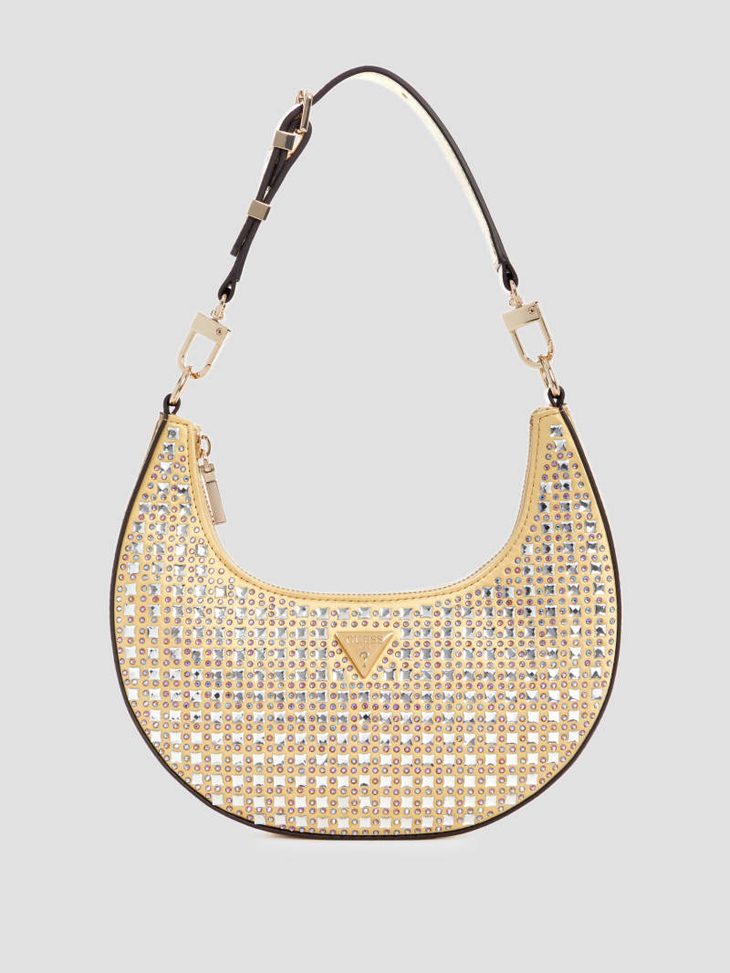 Petit sac souple à strass Lua | GUESS Canada