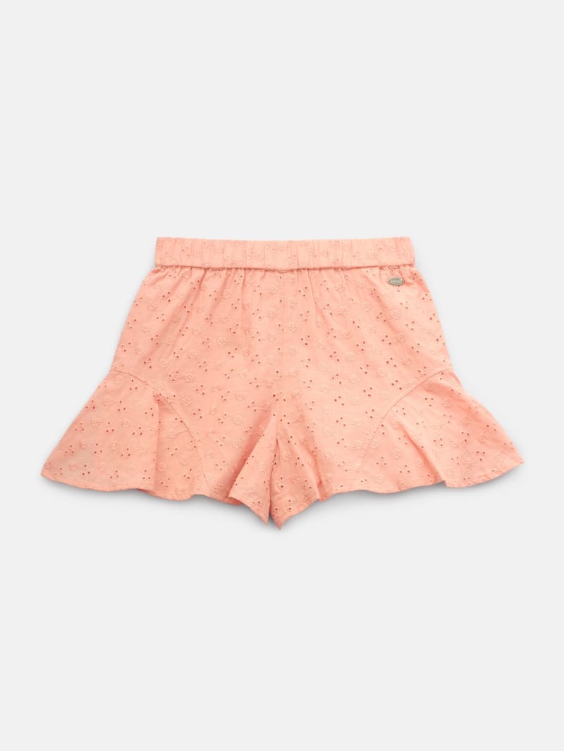 Palmer Eyelet Shorts (7-14) | GUESS Factory