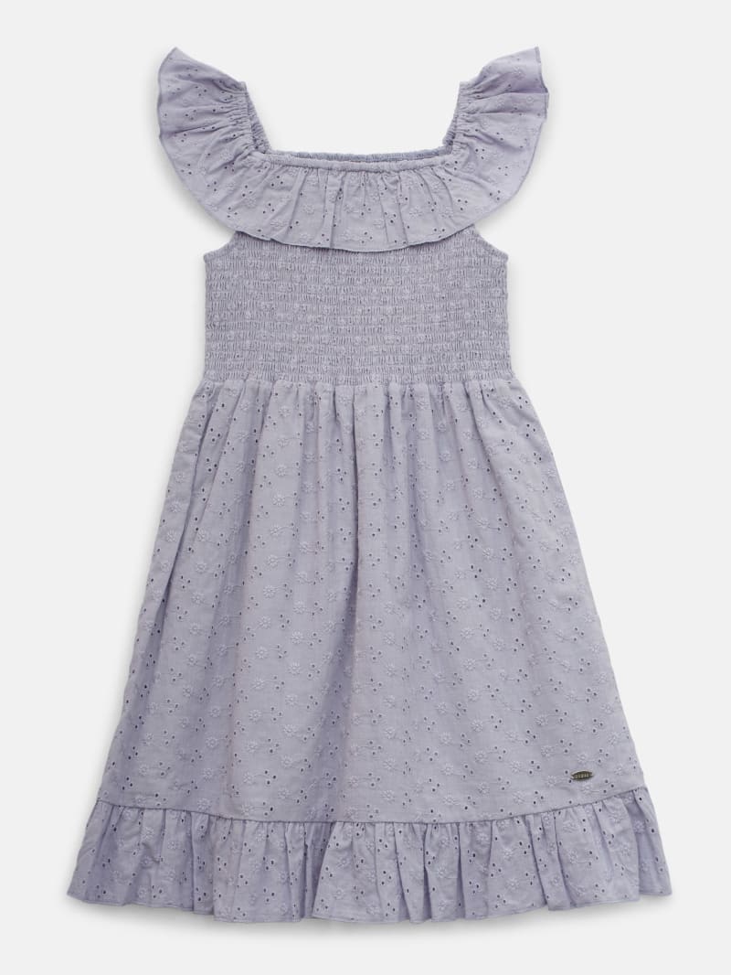 Palmer Eyelet Dress (7-14) | GUESS Factory