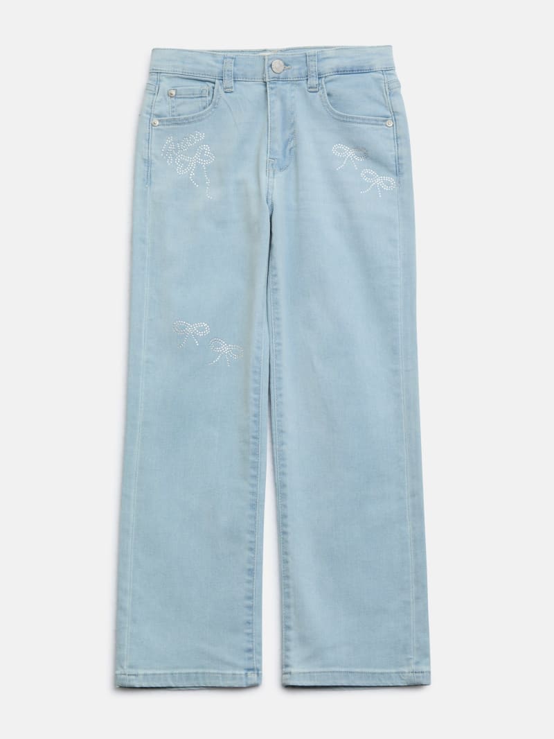 GUESS® Hope Bow Denim Jeans (7-16)