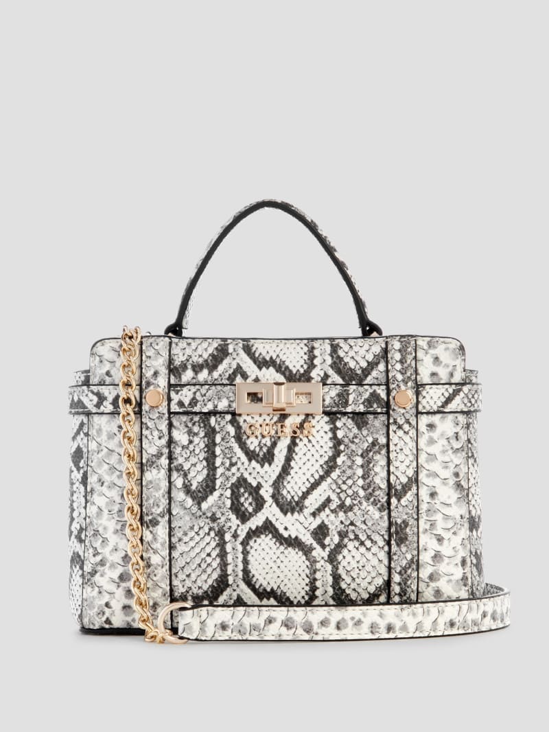 Mini sacoche moirée en serpent Emilee | GUESS Canada